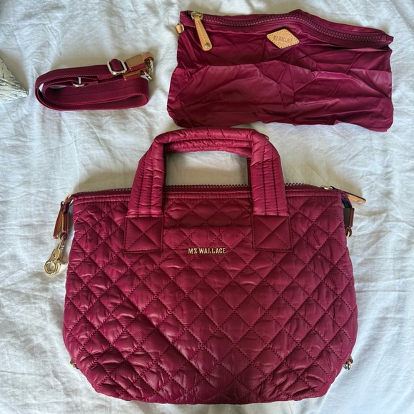 MZ Wallace | Bags | Mz Wallace Small Dahlia Sutton Deluxe | Poshmark